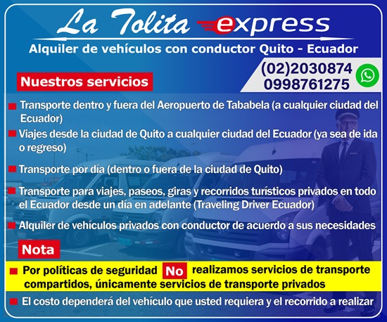 La Tolita Express: SEVICIO DE TAXIS QUITO - ECUADOR*: TAXIS PUERTA A ...